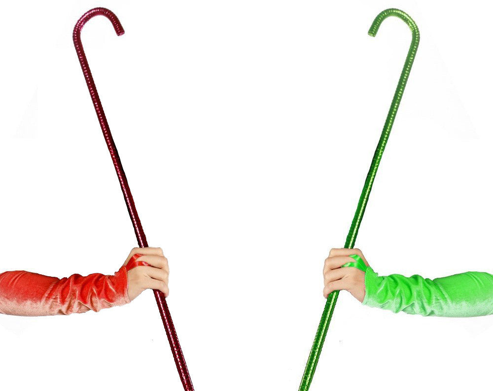 Sequins Decorated Belly Dance Cane Handmade Dance Sticks – Jon's ...